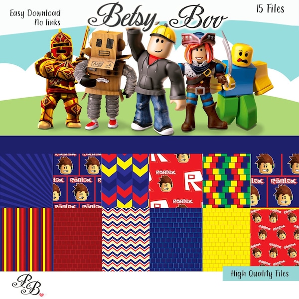 Roblox Printable Clipart - Etsy