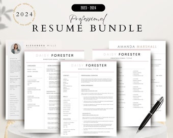 ATS Resume Google Docs Resume Template for Word & Pages Clean CV ...
