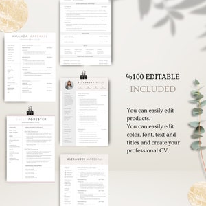 ATS Resume Google Docs Resume Template for Word & Pages Clean CV ...