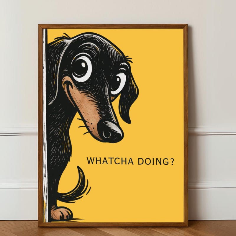 WeirdWienerArt - Etsy