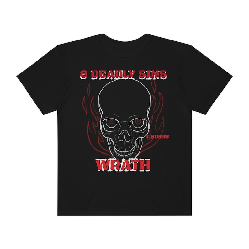 8 Deadly Sins Wrath - Etsy