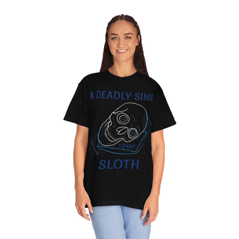 8 Deadly Sins Sloth - Etsy