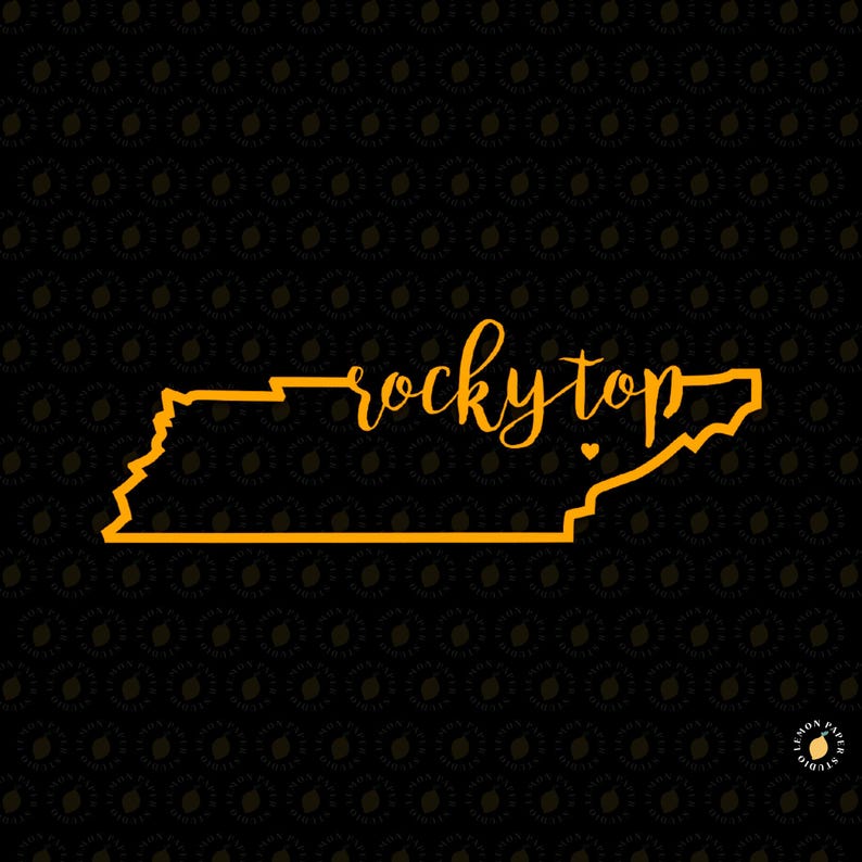 Rocky Top Tennessee Decal: Customizable Car, Water Bottle Sticker - Etsy