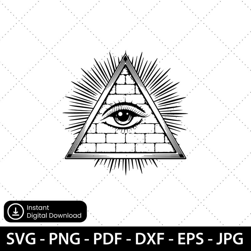 All Seeing Eye Svg - Etsy