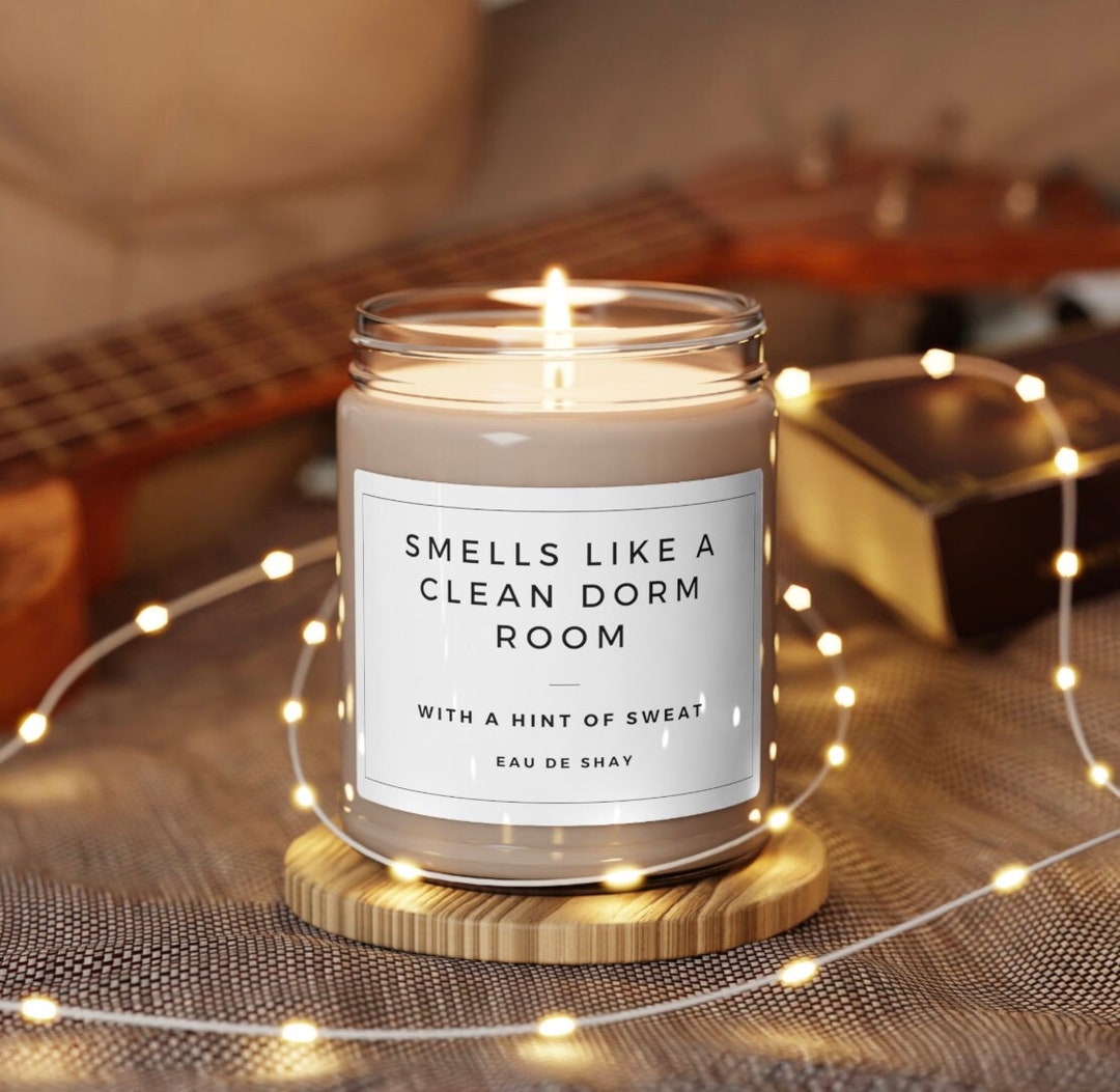 Personalized Dorm Room Candle, Going Away Gift for College Student ...
