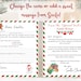 Christmas Printable, Christmas Wish List, Santa Letter, Letter to Santa ...