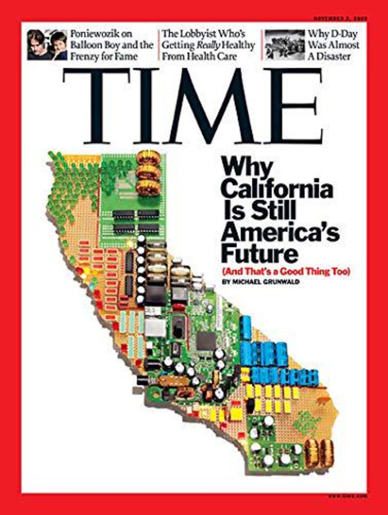 TIME Magazine - Why California is Still America's Future (11/2/2009) - Etsy
