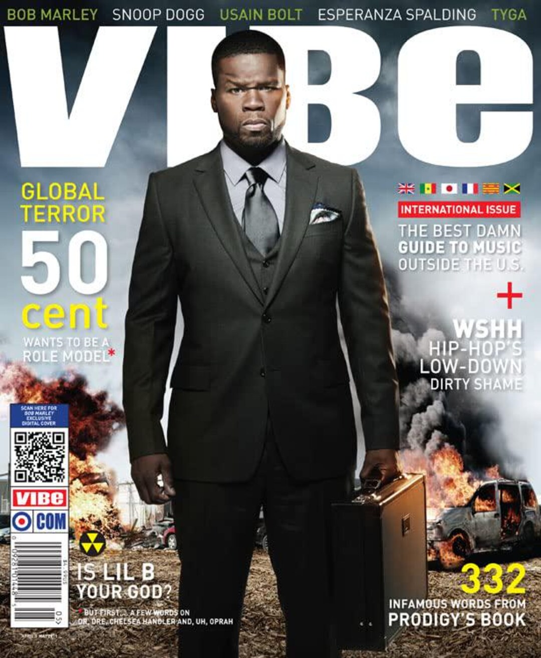 VIBE Magazine - 50 Cent Cover (april/may 2011) - Etsy