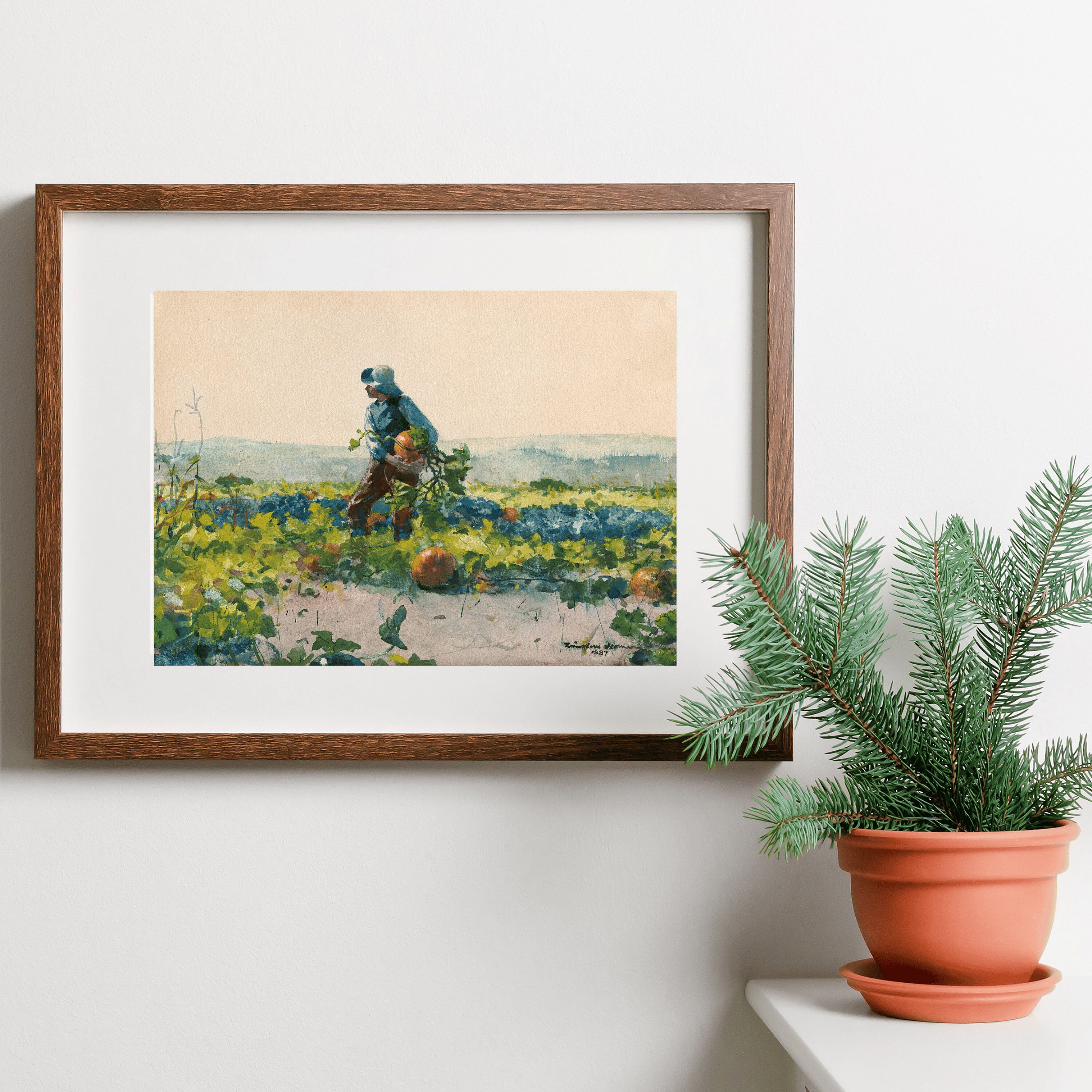 Printable for to Be a Farmer's Boy (1887) Original Artwork | Vintage ...