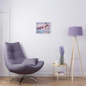 Flamingo Room Painting for Designer Rooms - Etsy