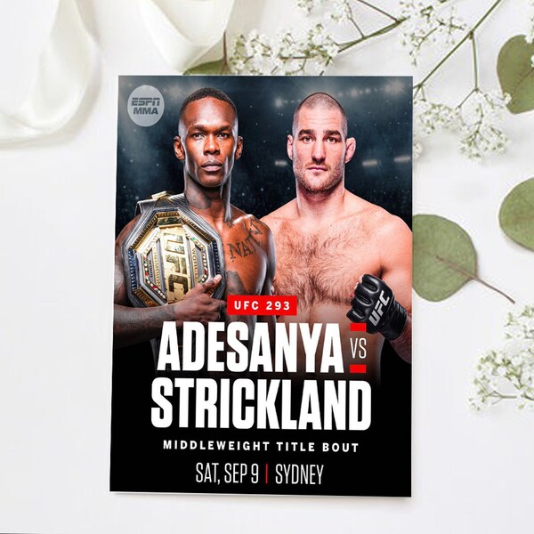 Sean Strickland - Etsy