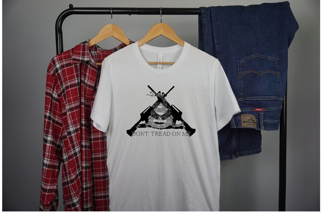 Don't Tread on Me T-shirt, Gadsden Flag T Shirt, Pro Gun Gift, Right ...