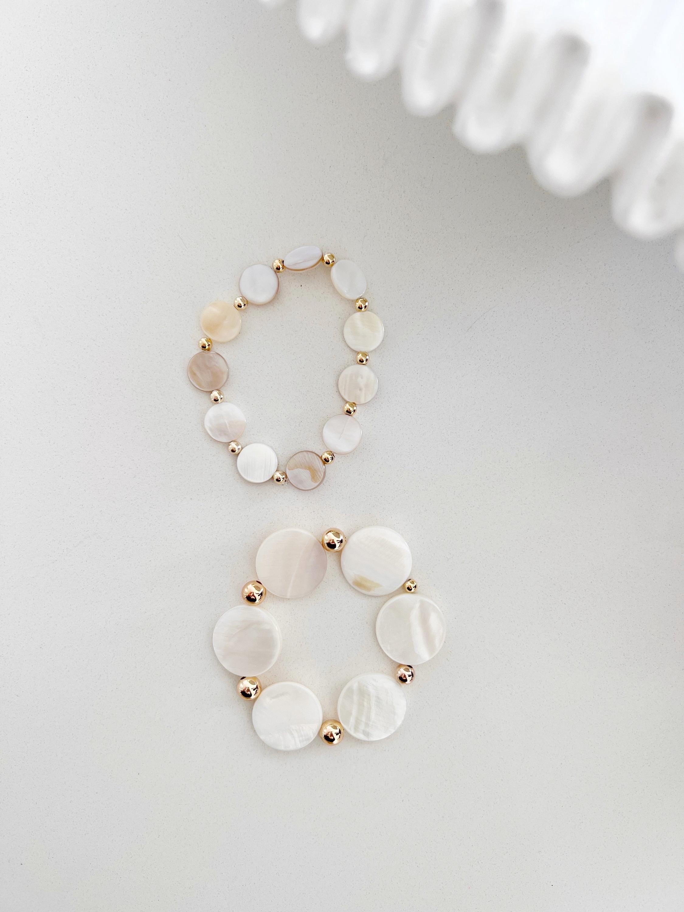 Golden Shell Bracelet for a Touch of Summer Glam - Etsy