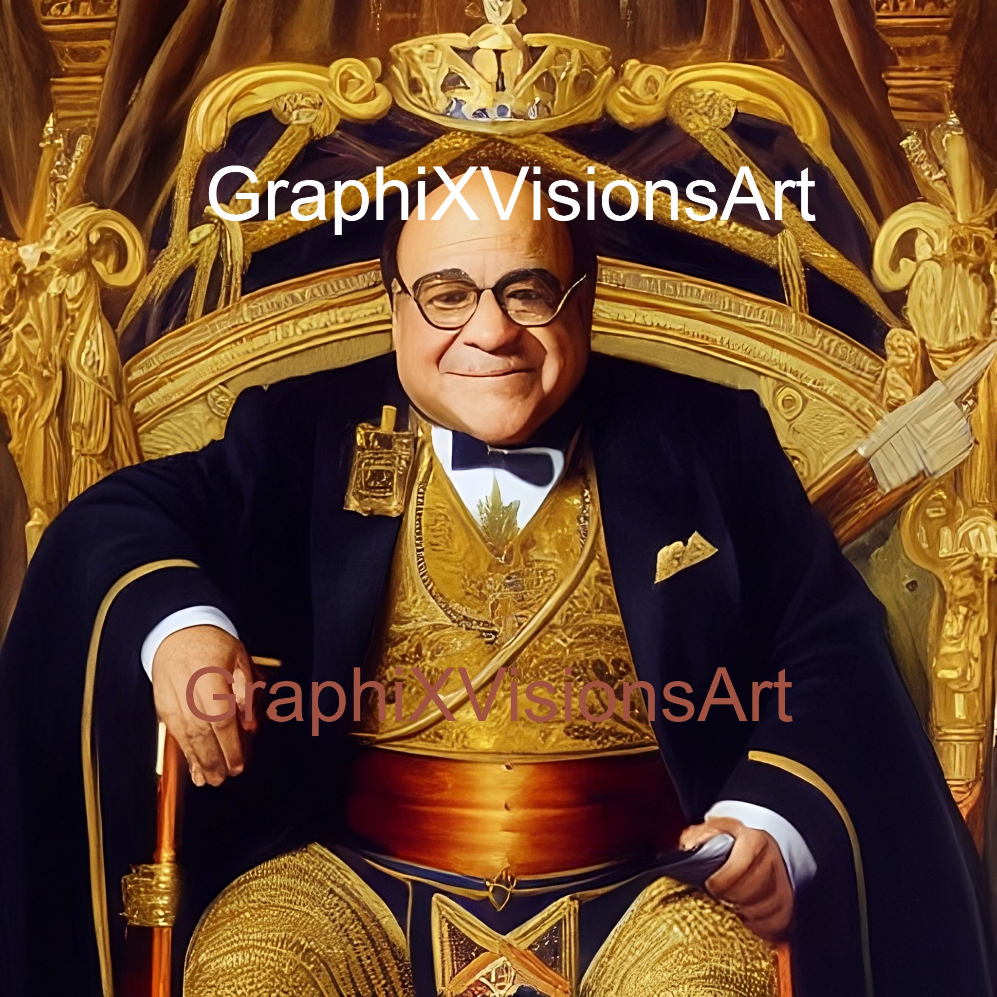 Danny Devito King DIGITAL FILE - Etsy