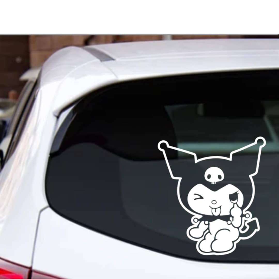 Decal Vinyl Sticker Kuromi / Window Car / Laptop / Tumbler/ Hood Car ...
