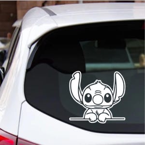Stitch Vinyl Decal / Lilo /sticker/window Car / Laptop / Bumper ...