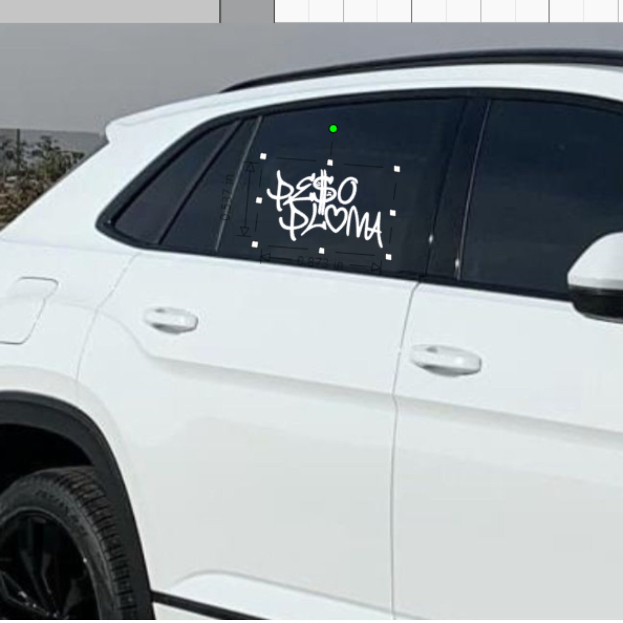 Decal Vinyl / Peso Pluma / Window Car / Laptop / Bumper / Tumbler ...