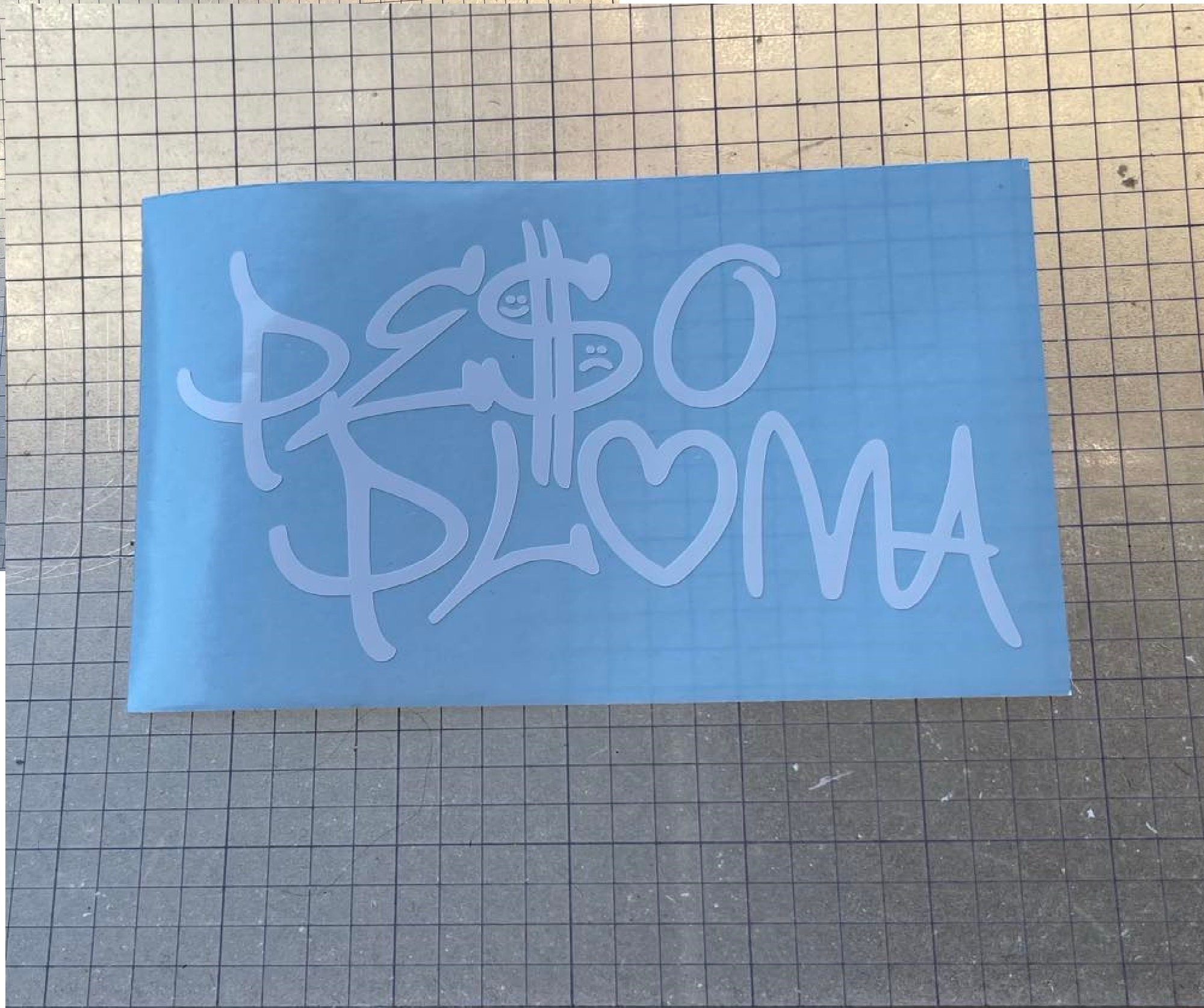 Decal Vinyl / Peso Pluma / Window Car / Laptop / Bumper / Tumbler ...