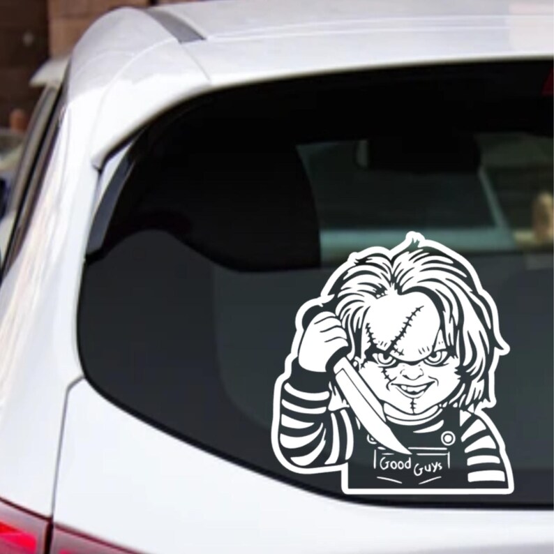Vinyl Decal Child's Play Chucky/ Window Car / Laptop / Bumper/ Sticker ...