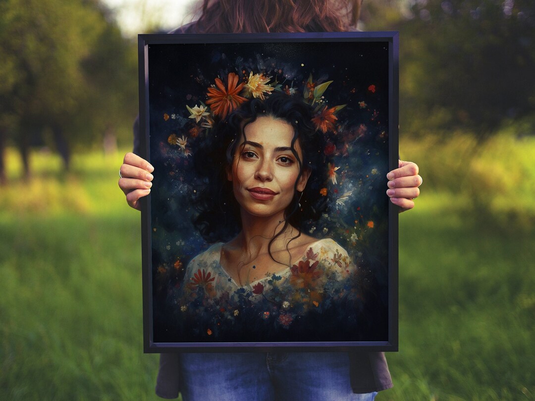 Latina Woman Print Beautiful Women Deco Digital Latina Art Print ...