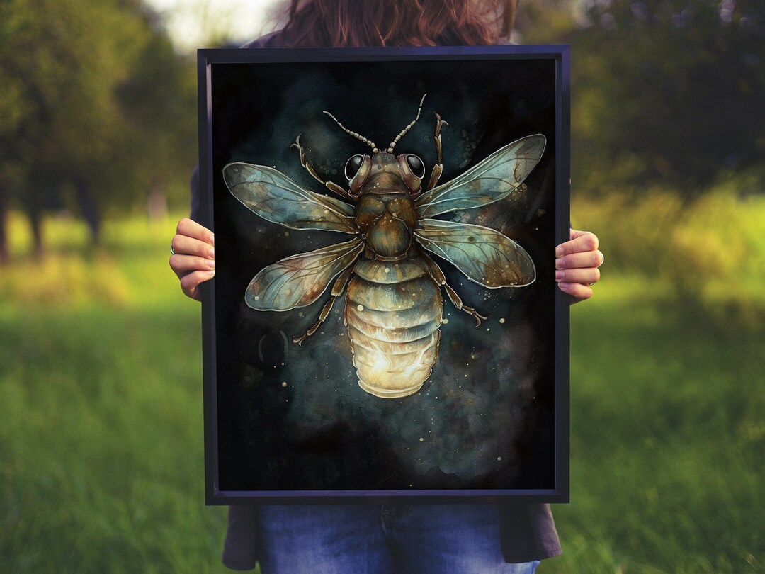 Firefly Wall Art Decor Firefly Gift for Him Physical Firefly Art Print ...