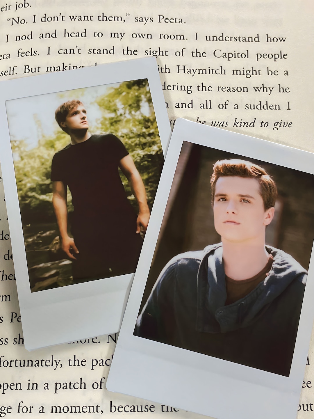 Los juegos del hambre PEETA MELLARK Mini impresiones de - Etsy México