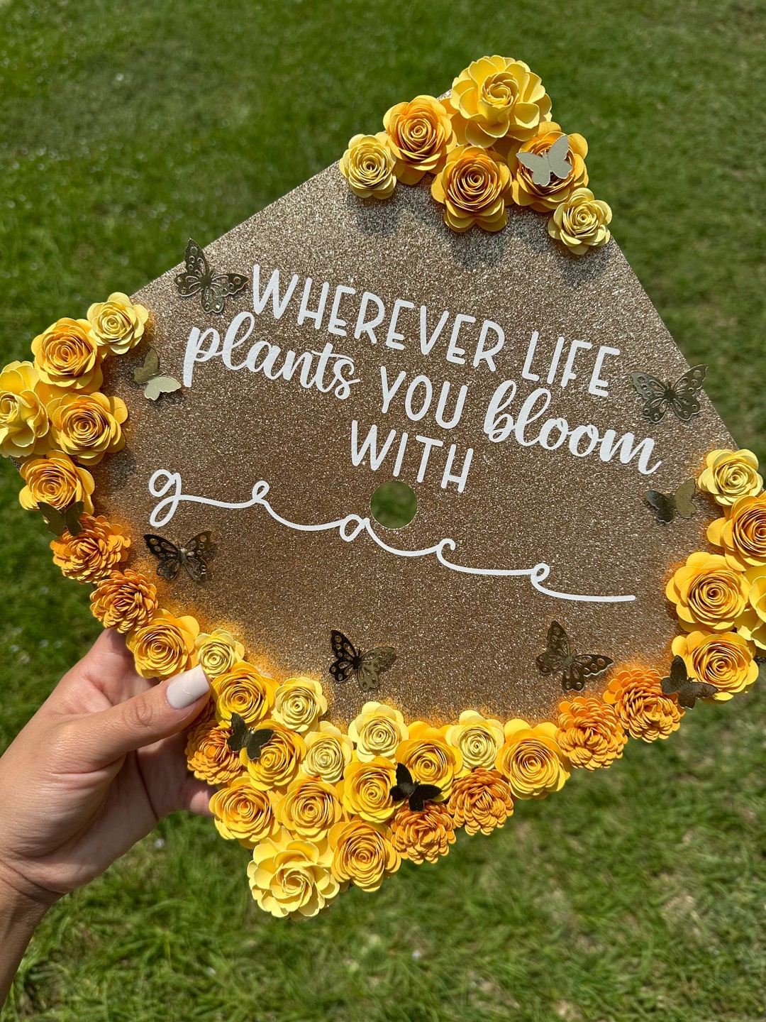 Graduation Cap Topper Graduation Topper Personalized Graduation Topper ...
