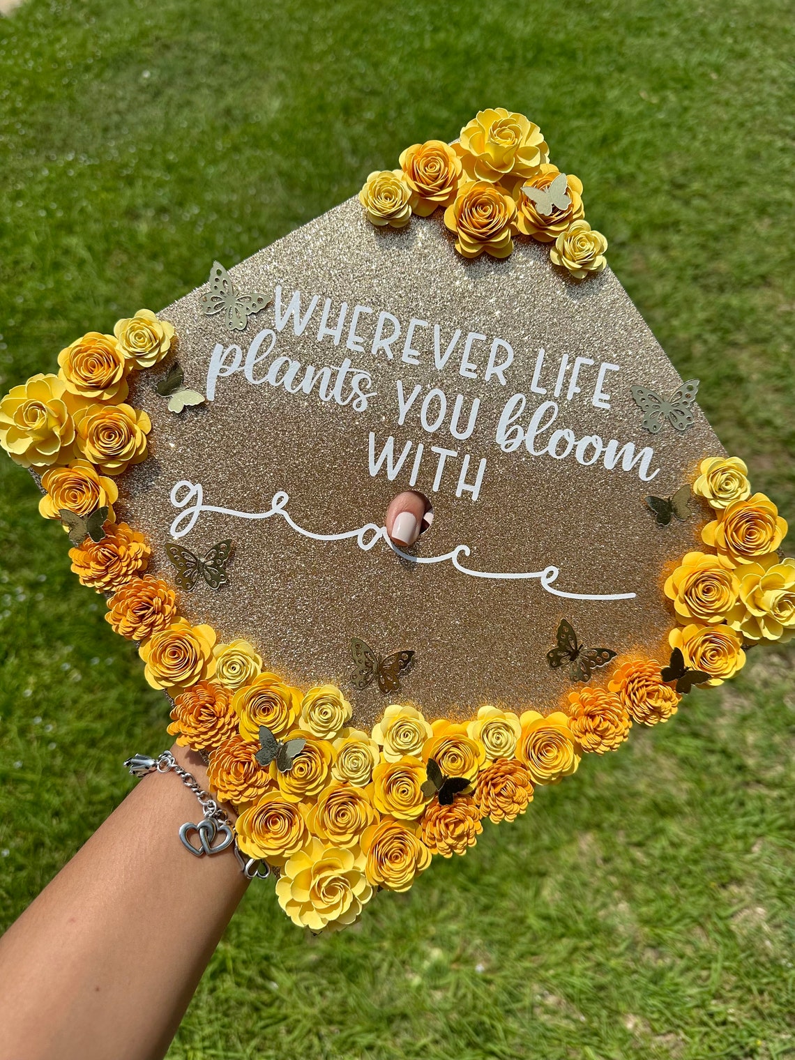 Graduation Cap Topper Graduation Topper Personalized Graduation Topper ...