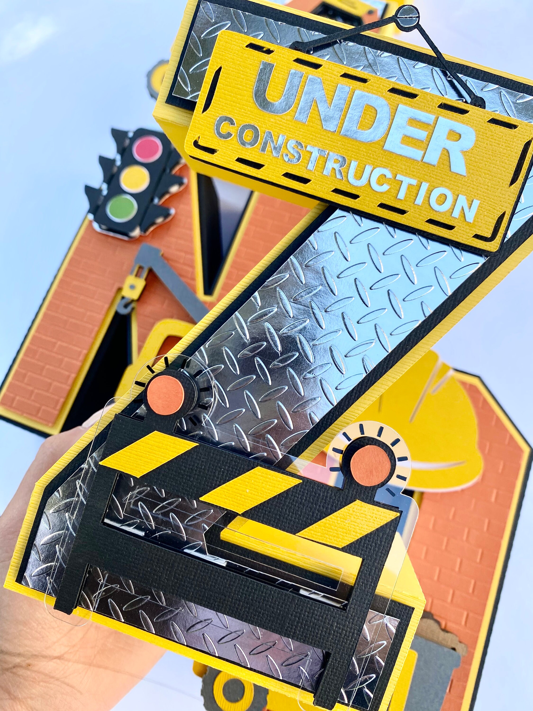 Construction 3D Letters, Construction Party Decor, Construction ...