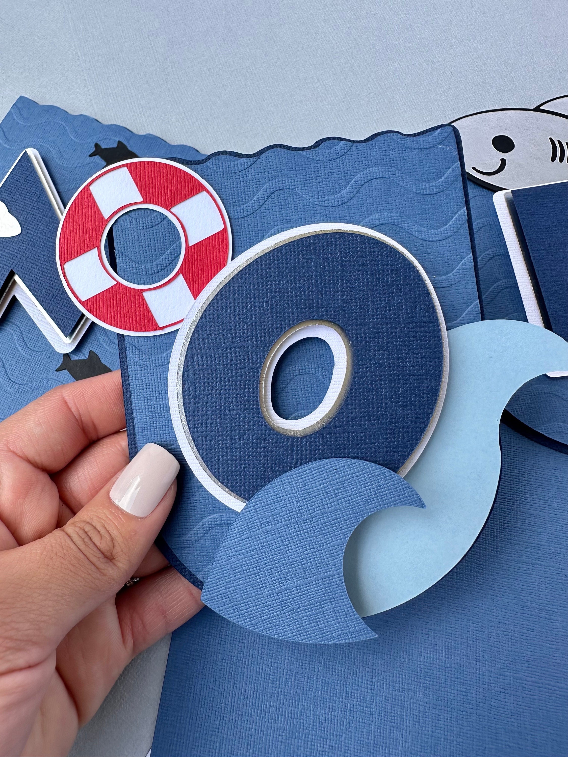 Shark Banner Shark Theme Party Shark Party Oneder the Sea Under the Sea ...