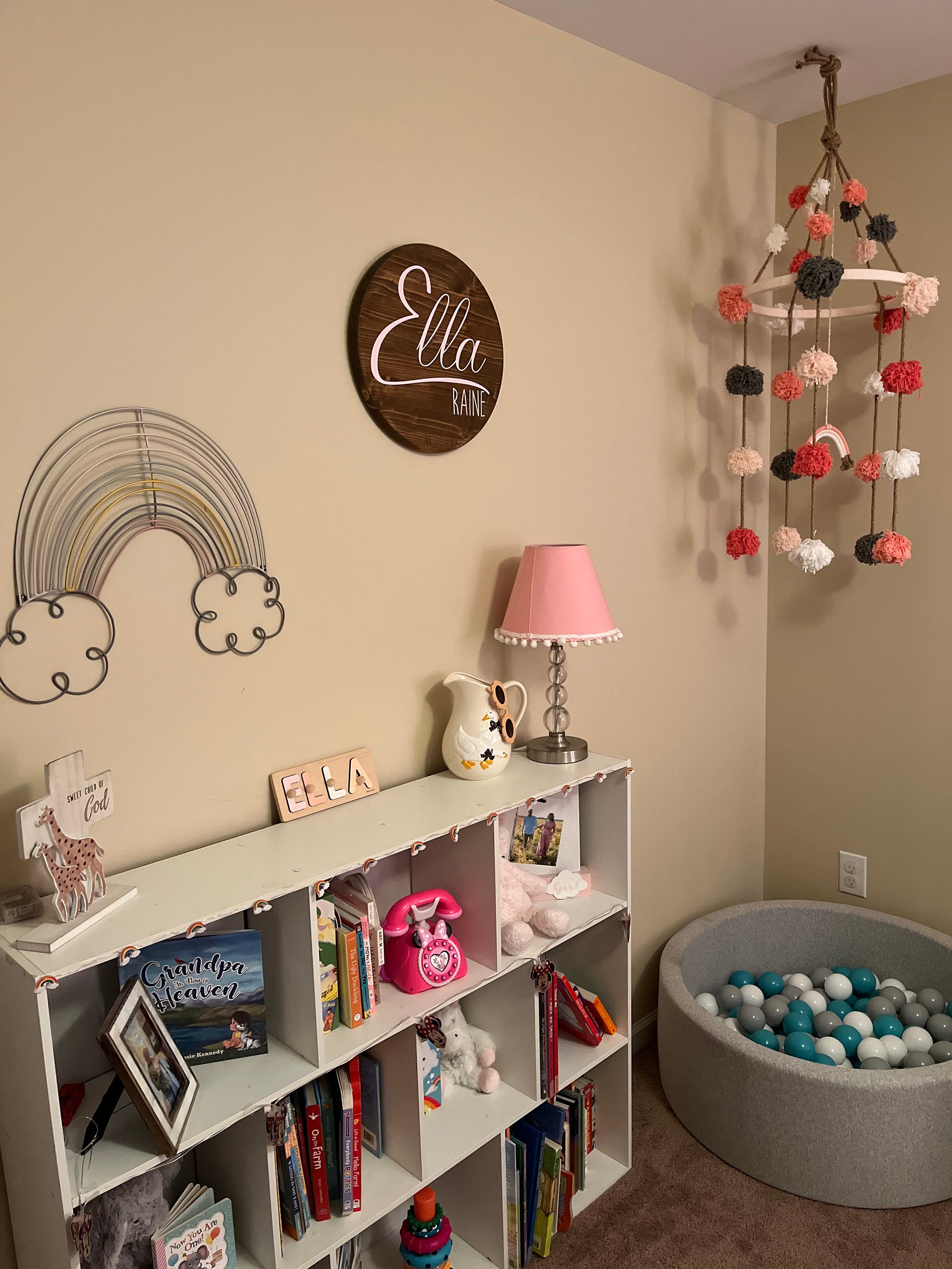 Personalized Name Sign First and Middle Name Sign Nursery Name Decor - Etsy