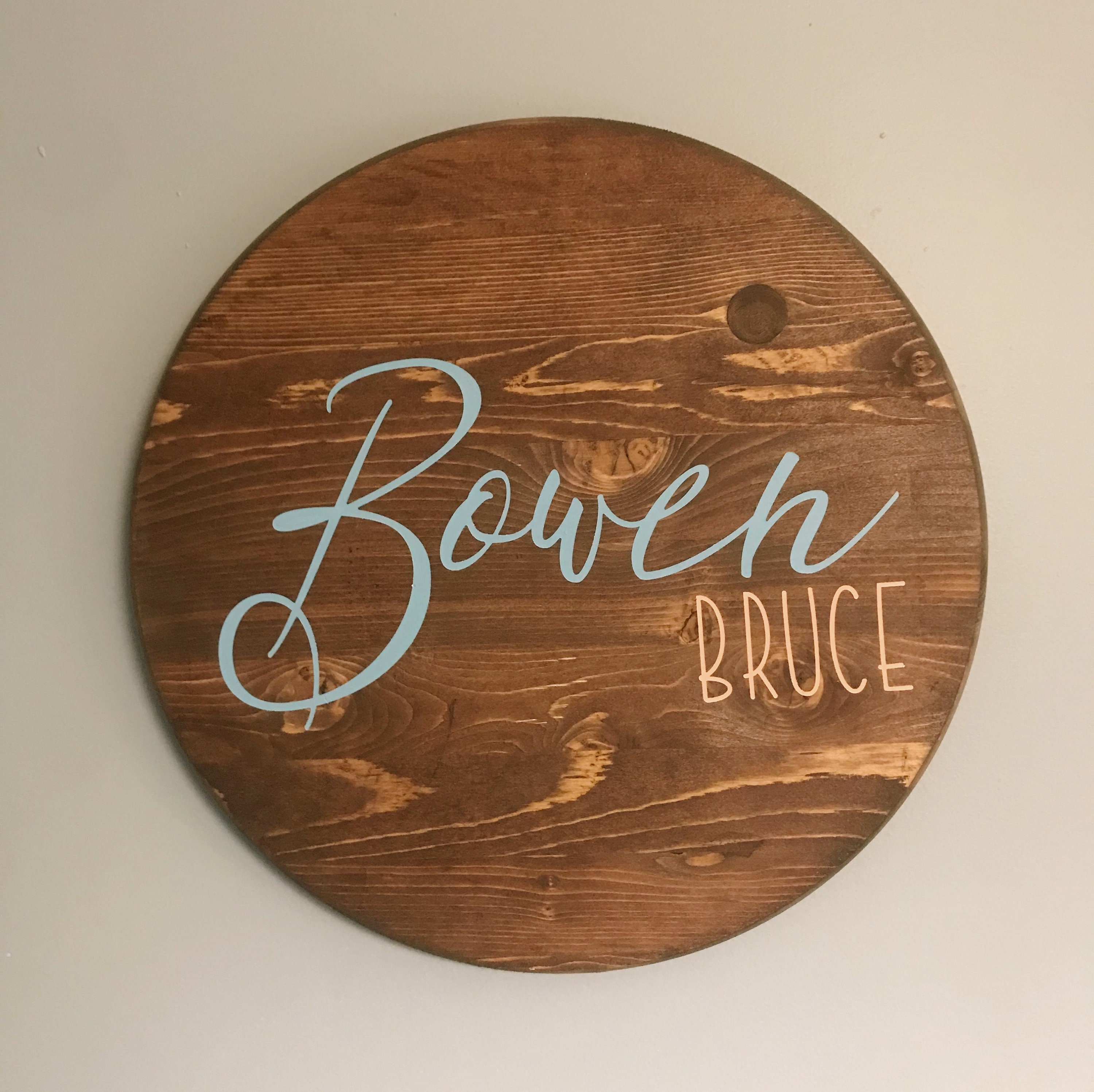 Personalized Name Sign First and Middle Name Sign Nursery Name Decor - Etsy