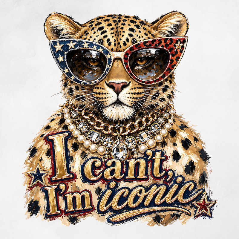 Cheetah Glam Png - Etsy UK