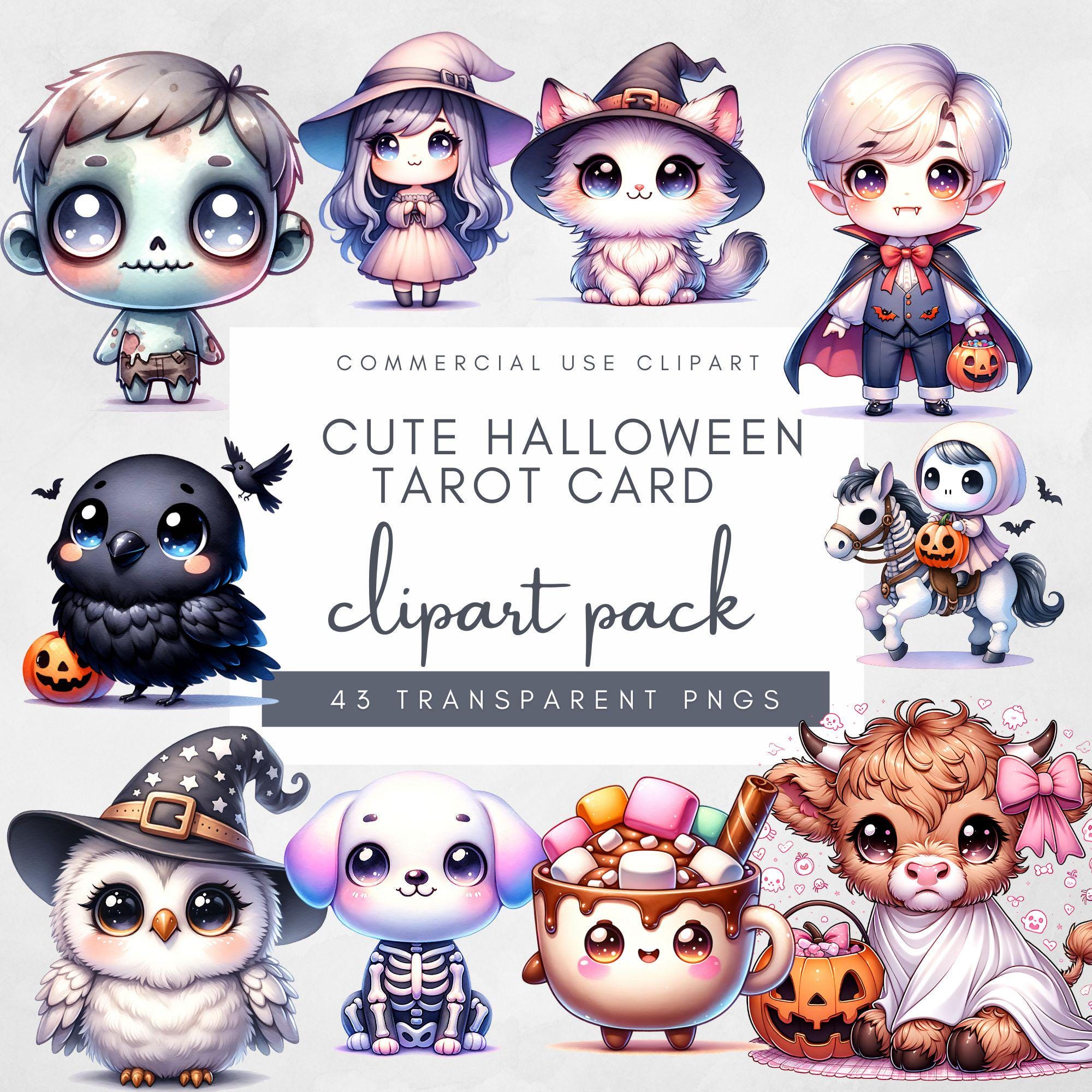 Cute Halloween PNG Kawaii Frankenstein Digital Design for Kids ...