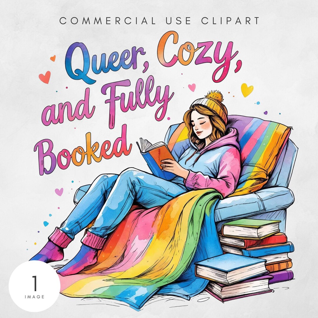 Fully Booked PNG Clipart Reading LGBTQ Books Empowerment Digital ...