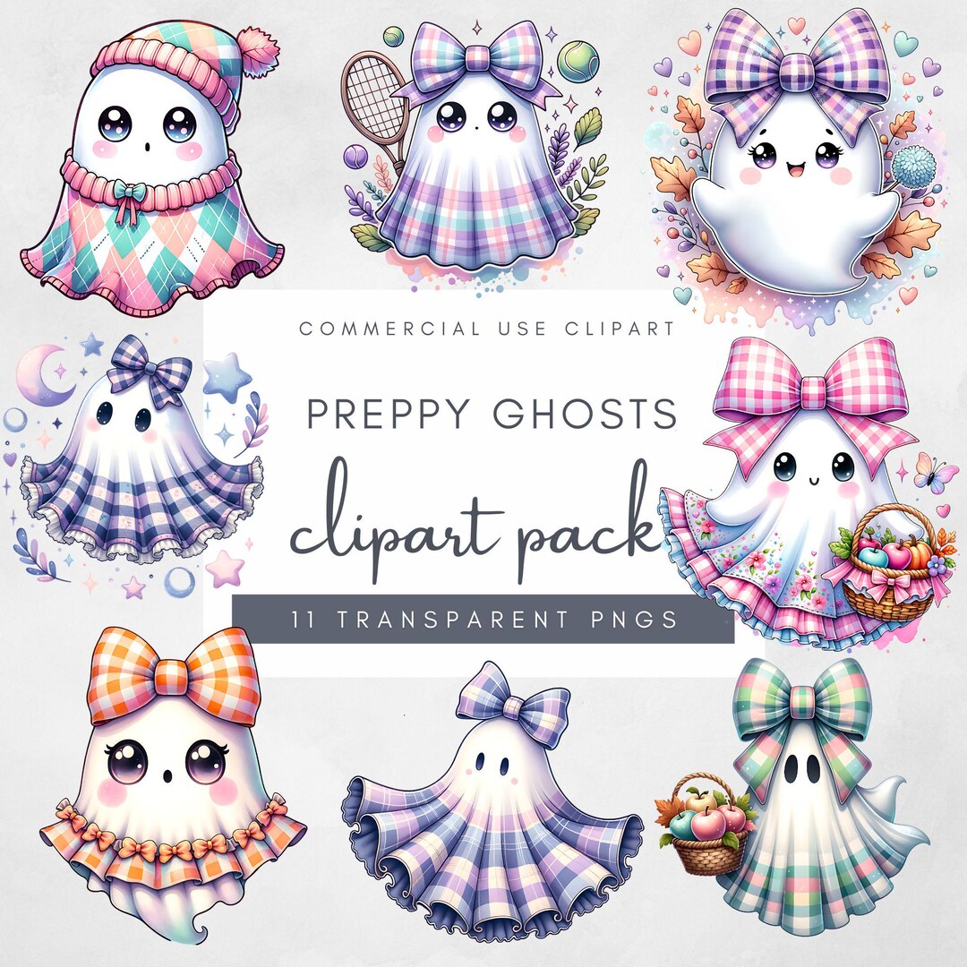 Preppy Ghost Boo PNG, Leopard Spooky Coquette Trendy PNG, Leopard Cute ...