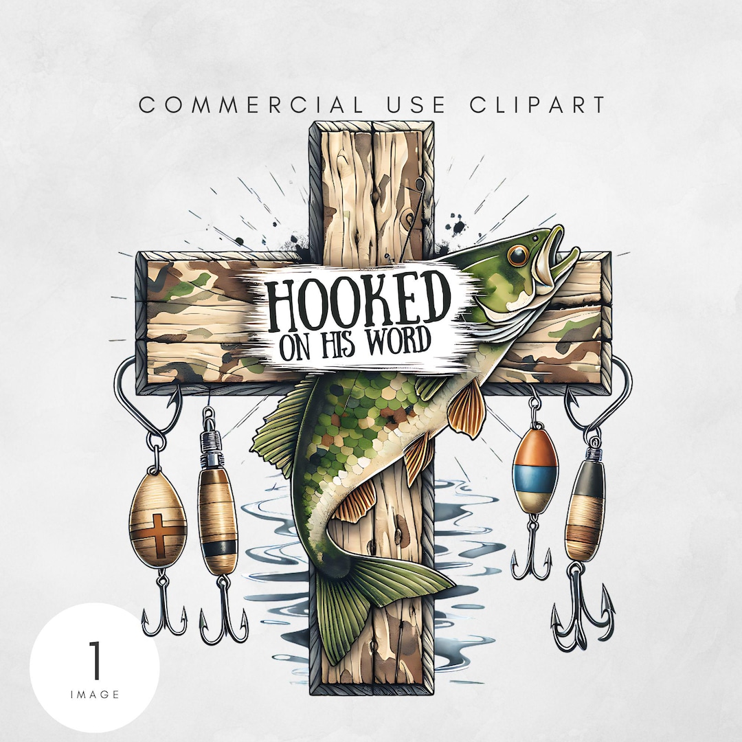 Camo Cross Fishing Png Christian Fishers of Men Png Bible Nature ...