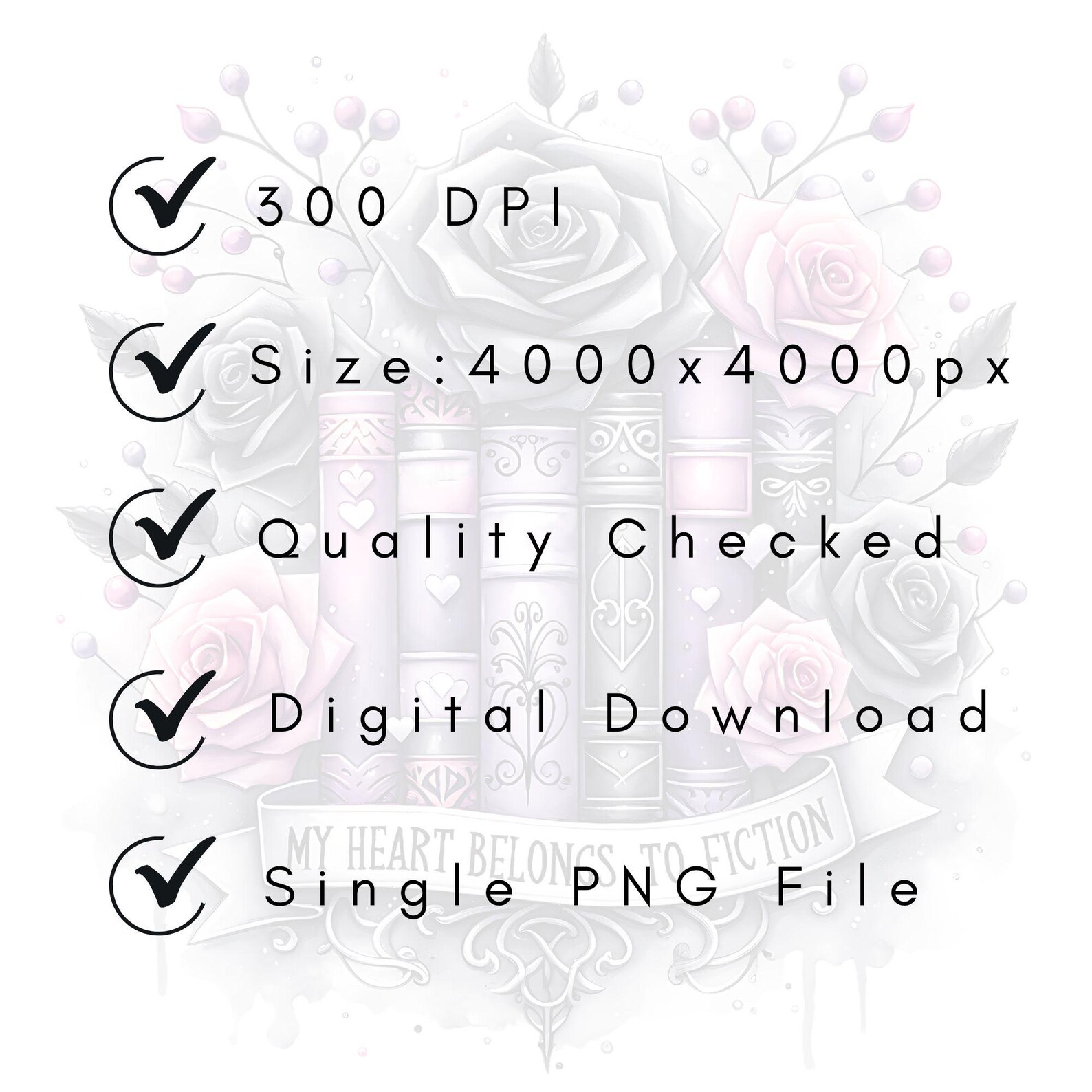 I Love to Read PNG Reading Quotes Digital Designs for Book Lovers Cute ...
