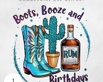 Nashville Birthday PNG, Cowgirl Birthday Party Squad, Nash Bash, Boots ...