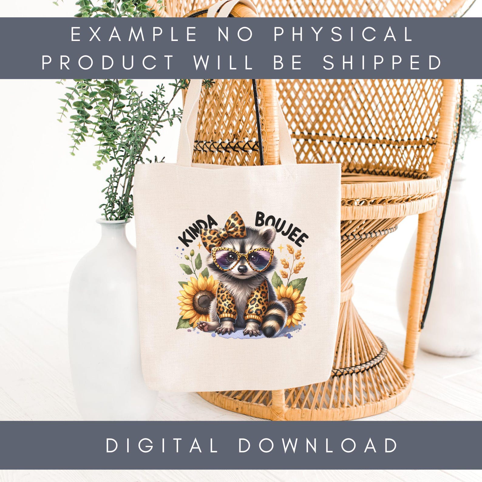 Kinda Boujee Png, Funny Baby Raccoon PNG, Funny Mom Sublimation Design ...