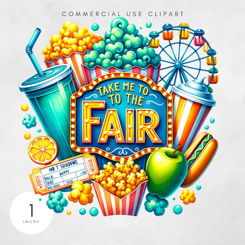 County Fair Clip Art - Etsy