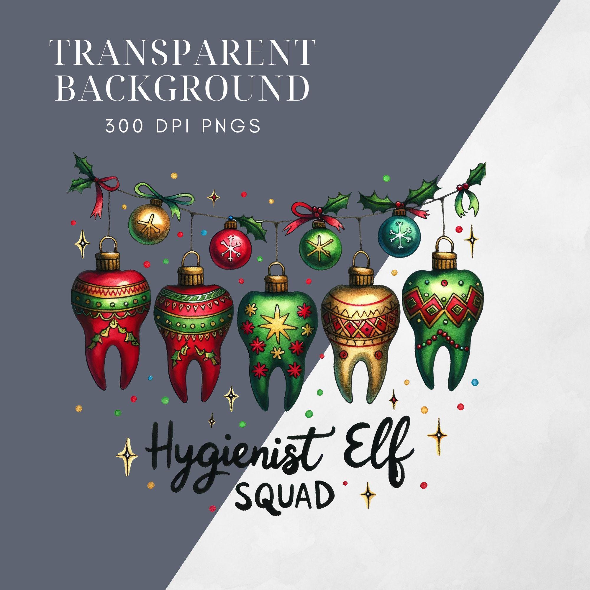 Dentist Christmas PNG Elf Dental Teeth PNG Dental Assistant PNG Dental ...