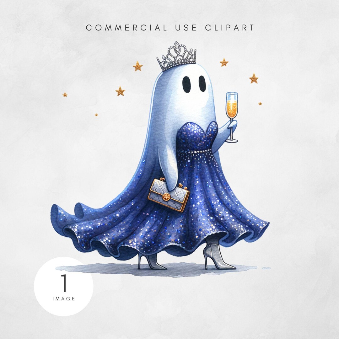 Bougie Ghost PNG Single Clipart Design Halloween Ghost Mama Digital ...