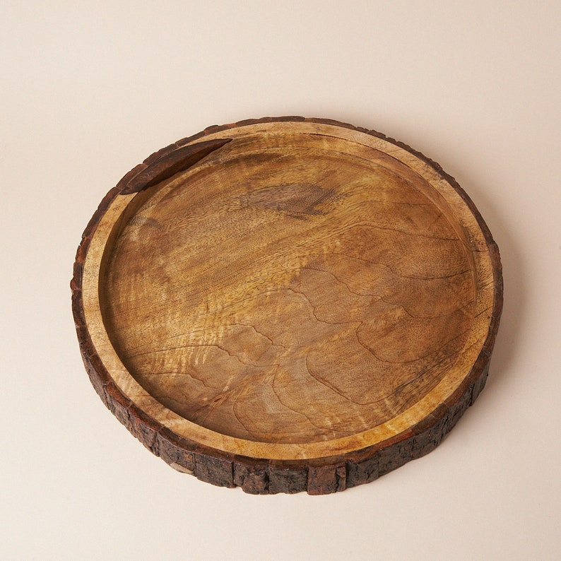 Live Edge Wood Tray - Etsy