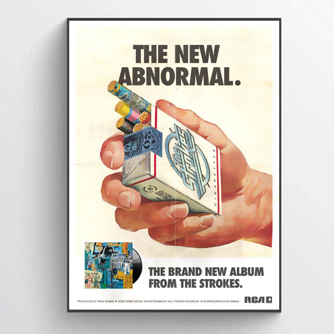 The Strokes 'the New Abnormal' Poster Home Decor - Etsy