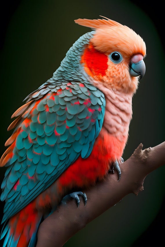 Red Cockatiel