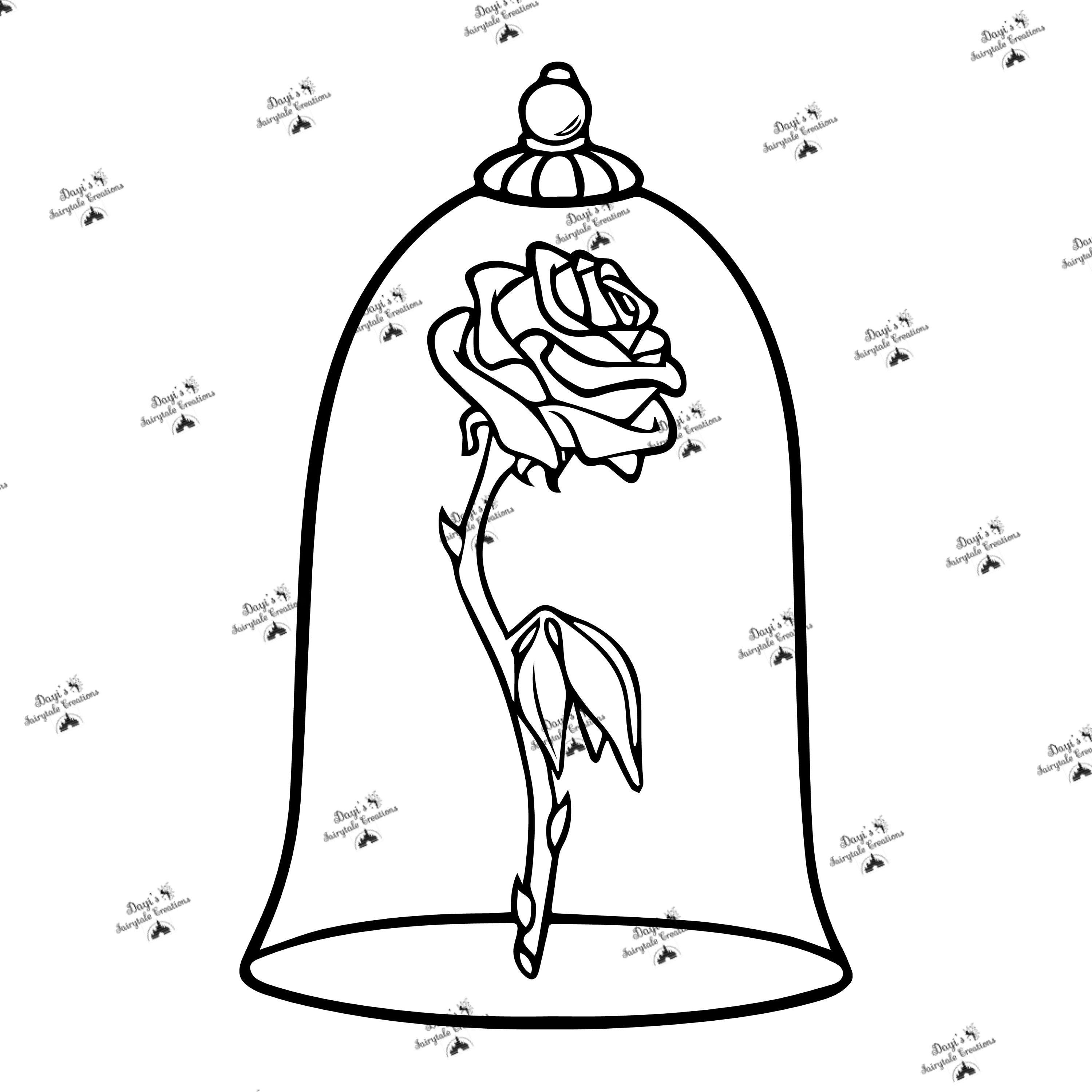 Enchanted Rose | PNG/SVG | Digital Download - Etsy Australia