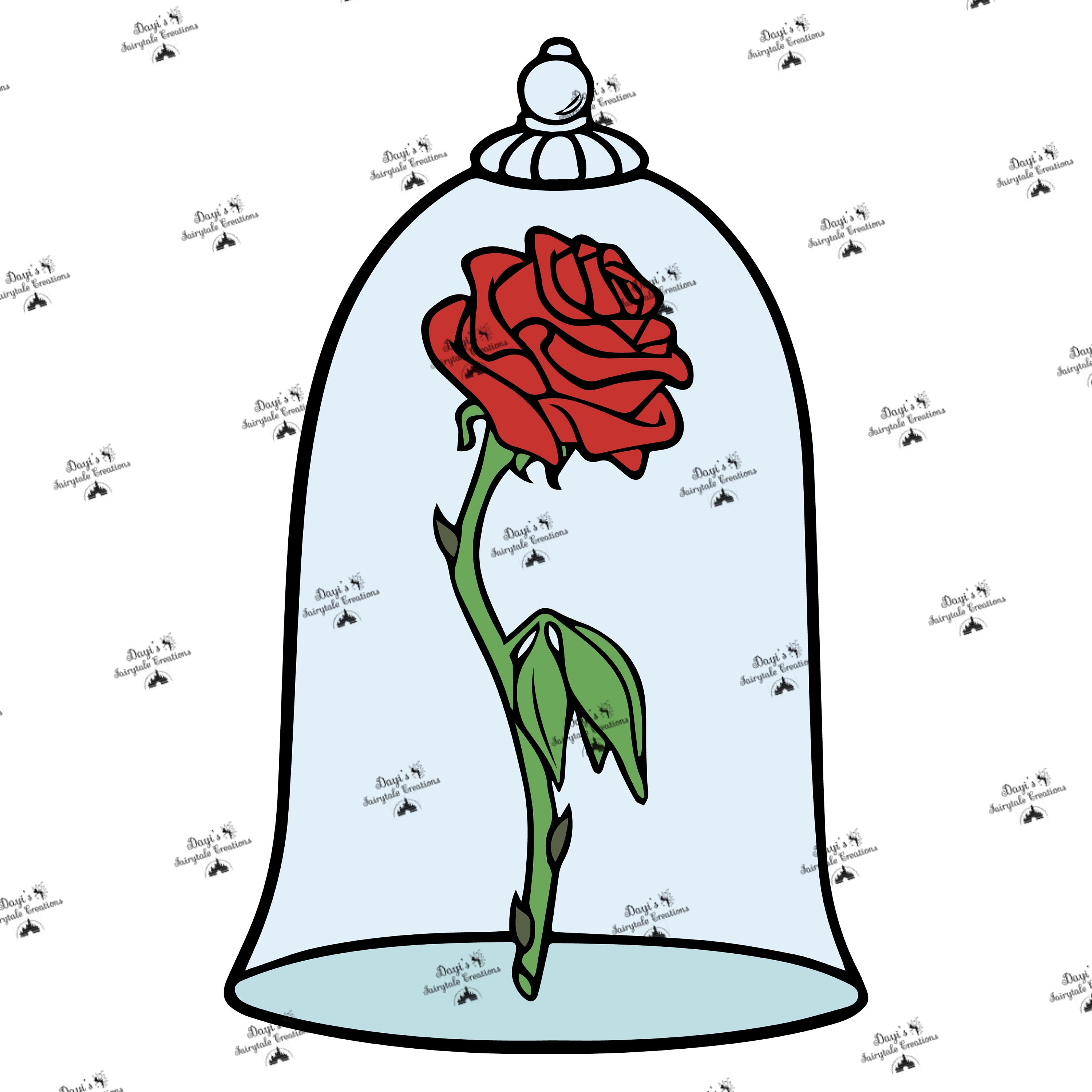 Enchanted Rose | PNG/SVG | Digital Download - Etsy