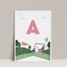 Golf Girl Fourth Birthday Party Invitation, Editable Modern Golf ...