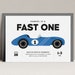 Racecar Birthday Party Welcome Sign, Editable Modern Blue Race Car Wall ...